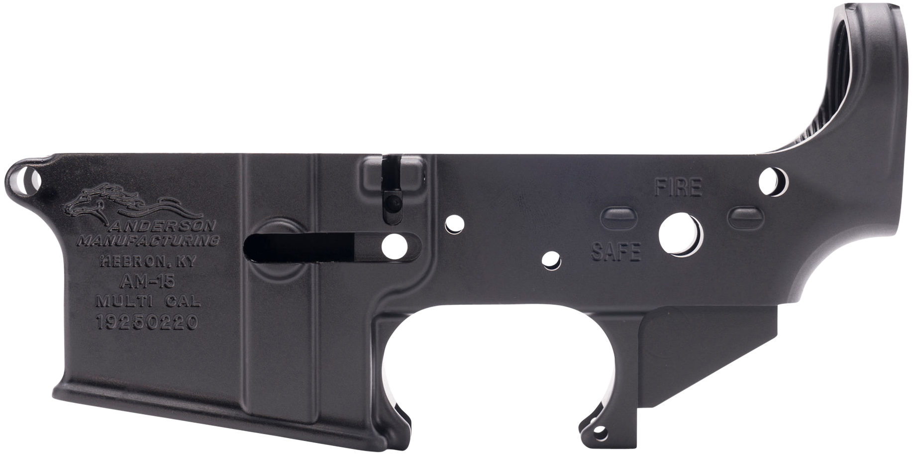 Anderson Receiver Multi-Caliber Black Anodized Finish - Hadar Firearms