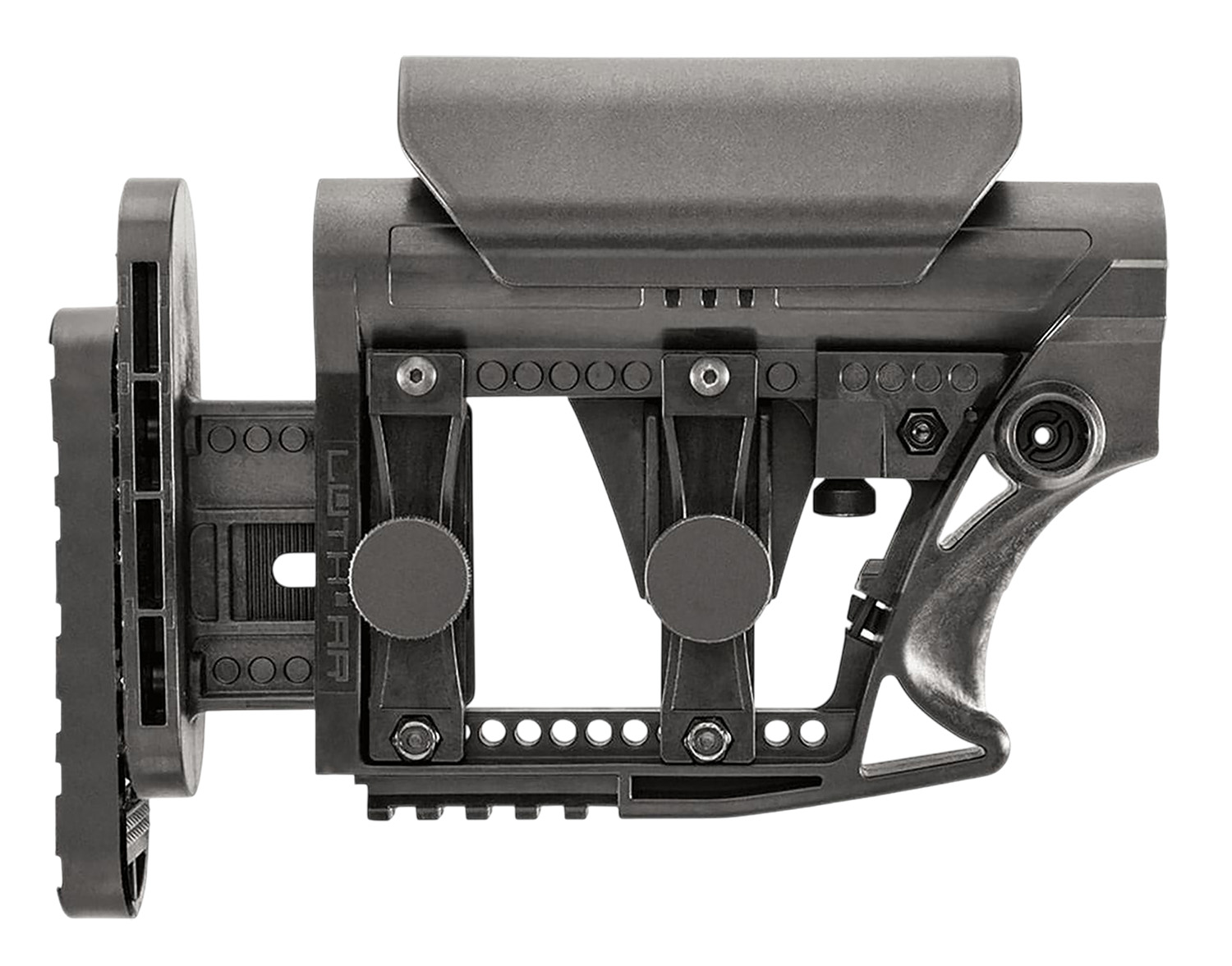 LUTH-AR MBA-3 MBA-3 STOCK ASSEMBLY BLACK - Hadar Firearms